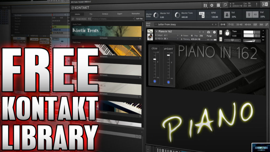 Free Kontakt Library | Piano In 162 - benonistudio