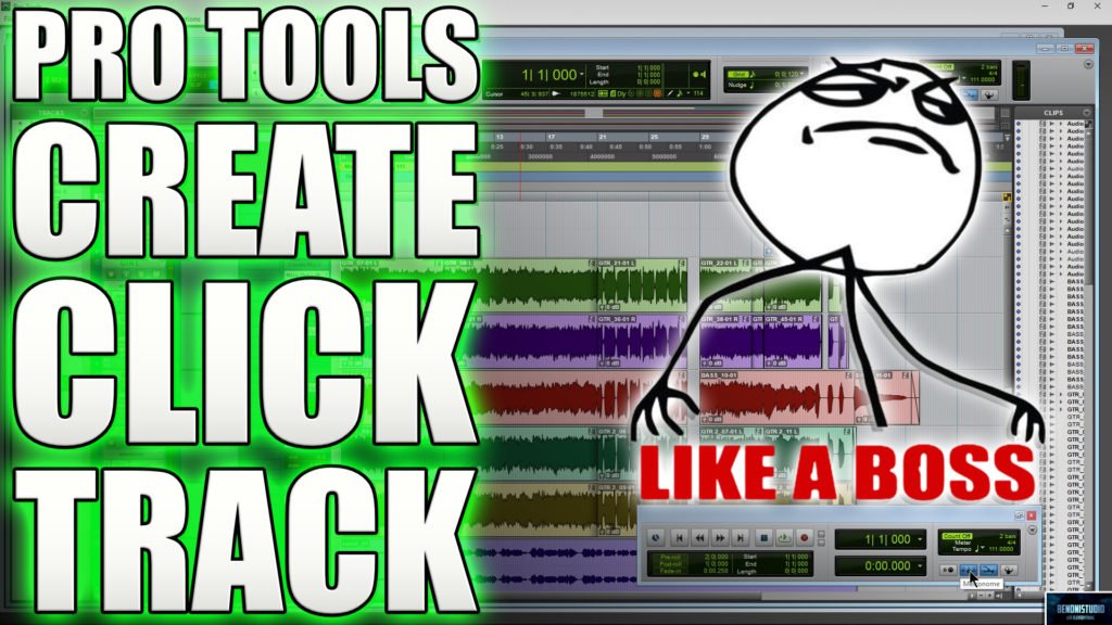 How To Create a Click Track in Pro Tools - benonistudio