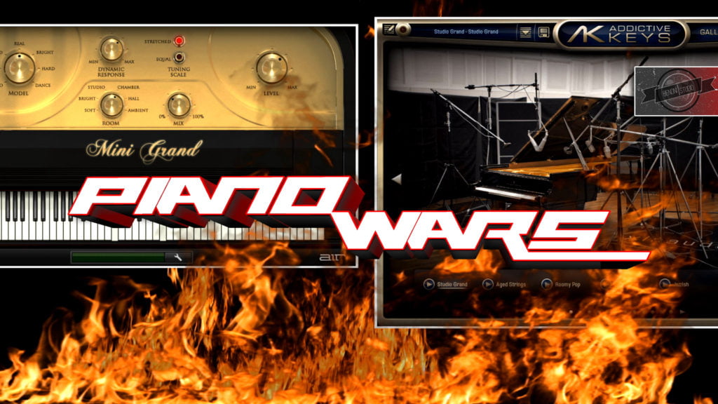 PIANO WARS - AIR MINI GRAND vs. Addictive Keys STUDIO GRAND [EP21 ...