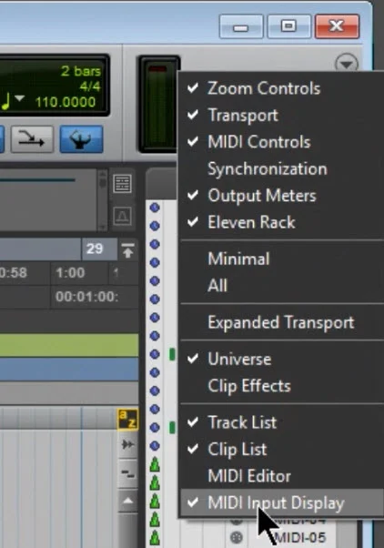 See What Notes and Chords You are Playing in Pro Tools - MIDI Input ...