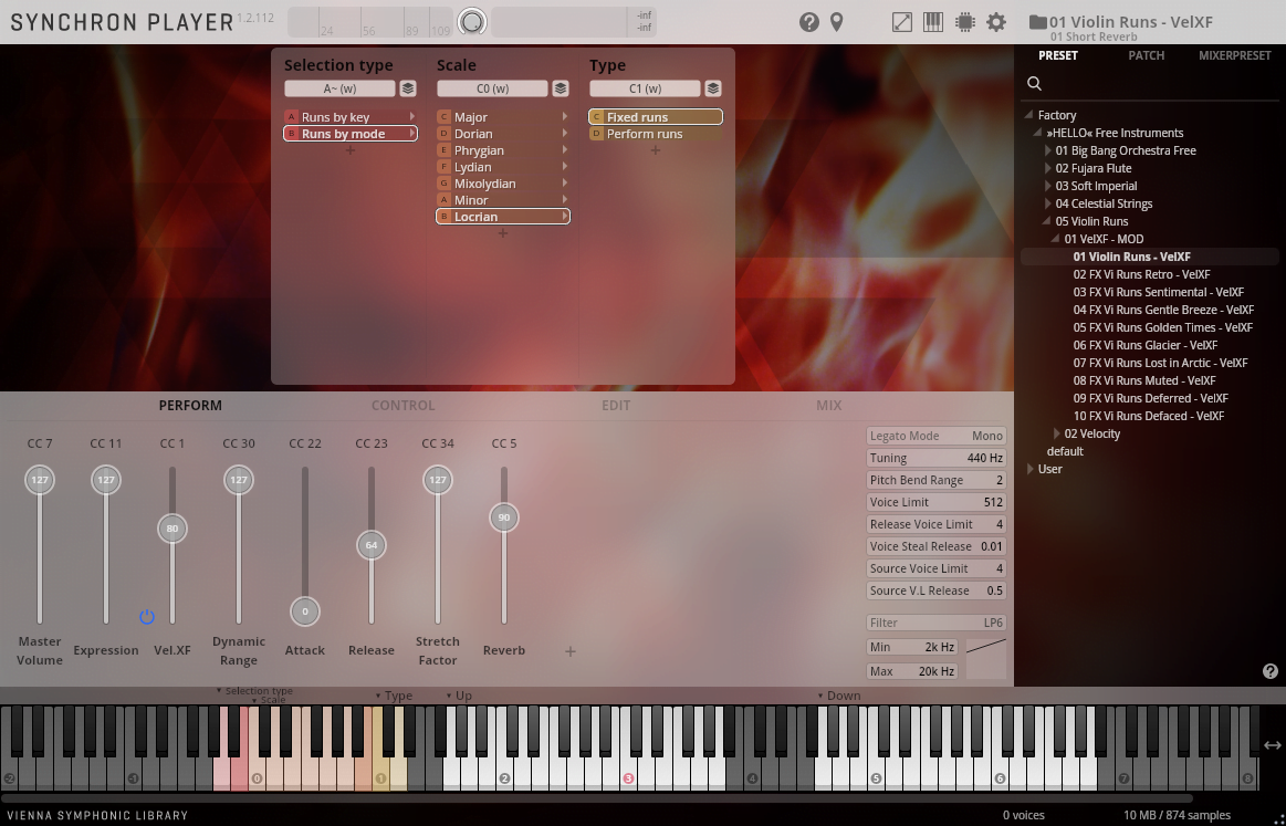 Violin Runs - FREE from Vienna Symphonic Library - benonistudio