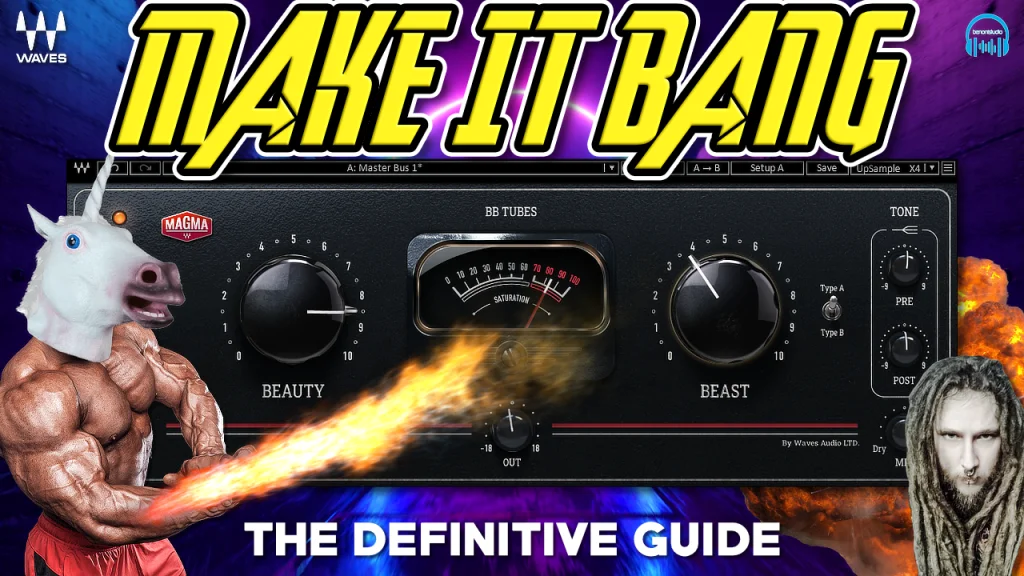 Waves MAGMA BB TUBES Saturation Plugin - Review - benonistudio