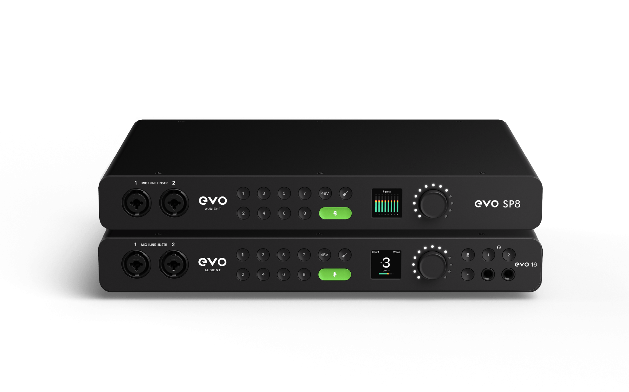 Audient Evo SP8 Smart Preamp - Add more I/O to your Audio Interface ...