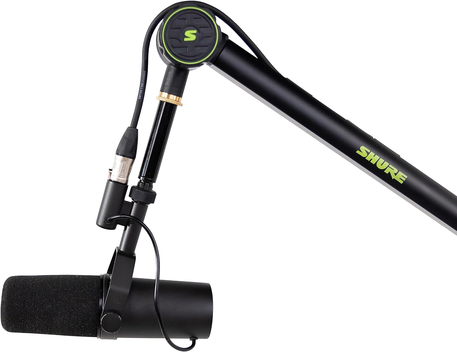 SHURE Broadcast Mic Boom Arm - REVIEW - benonistudio