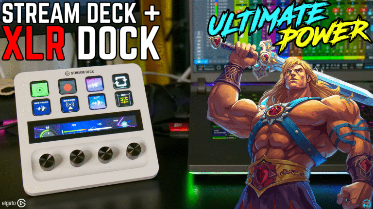 Elgato Stream Deck + and XLR Dock - ULTIMATE CONTROL - benonistudio